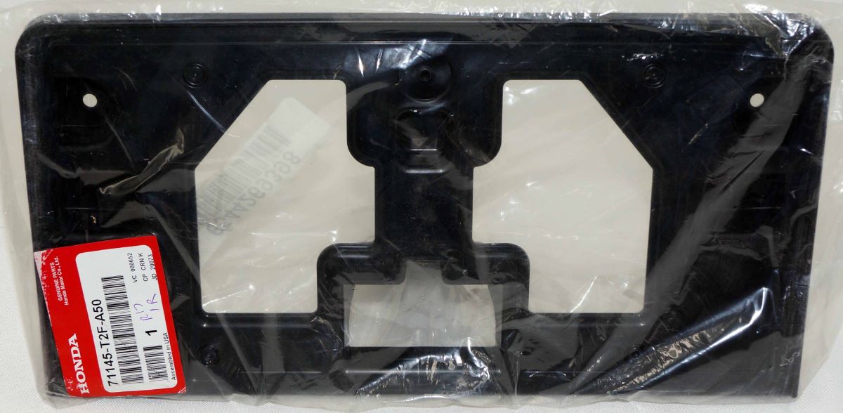 Genuine OEM 71145-T2F-A50 Honda Front License Plate Tag Bracket ...