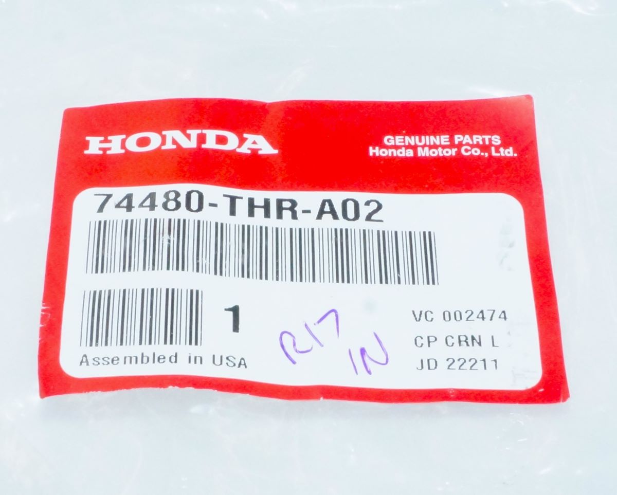Genuine OEM 74480-THR-A02 Honda Fuel Filler Adapter Assembly ...