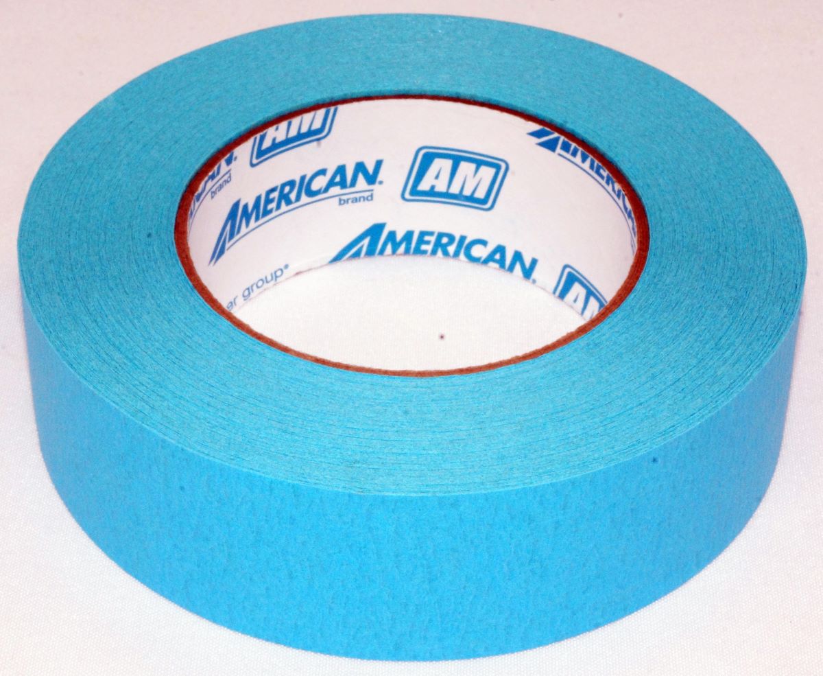 24 Rolls Blue Aqua Masking Tape 1-1/2" x 60yds. AM3655 IPG American ...