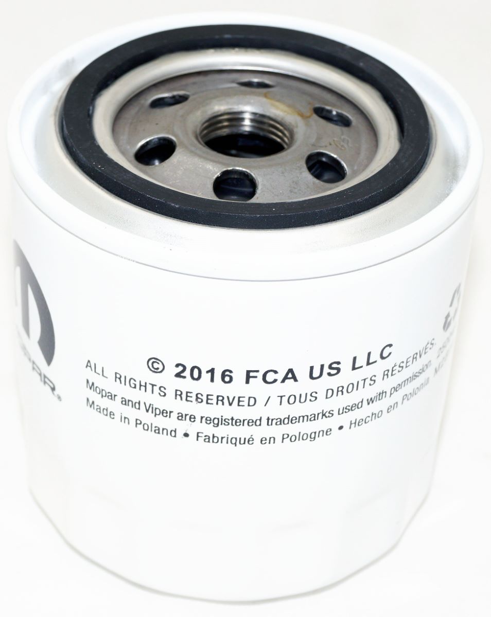 Genuine OEM Mopar 05037836AB Engine Oil Filer Viper - OverStockDirect