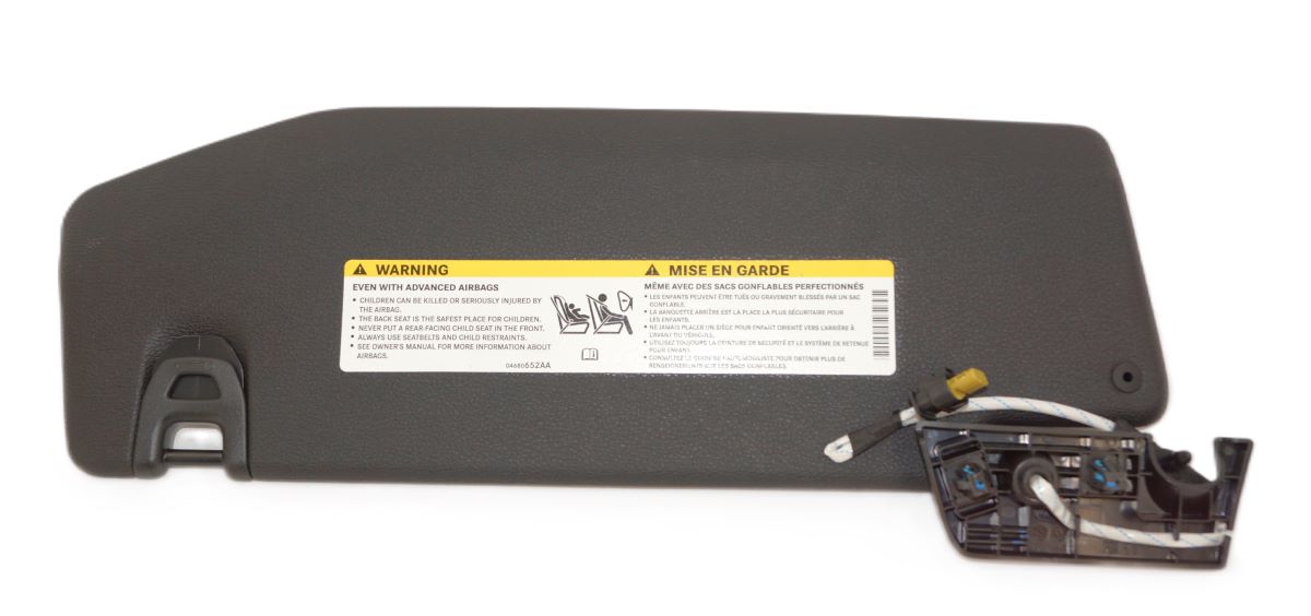 Genuine OEM 6CD23TX7AL Mopar Illuminated Visor Right Factory 18-23 Jeep ...