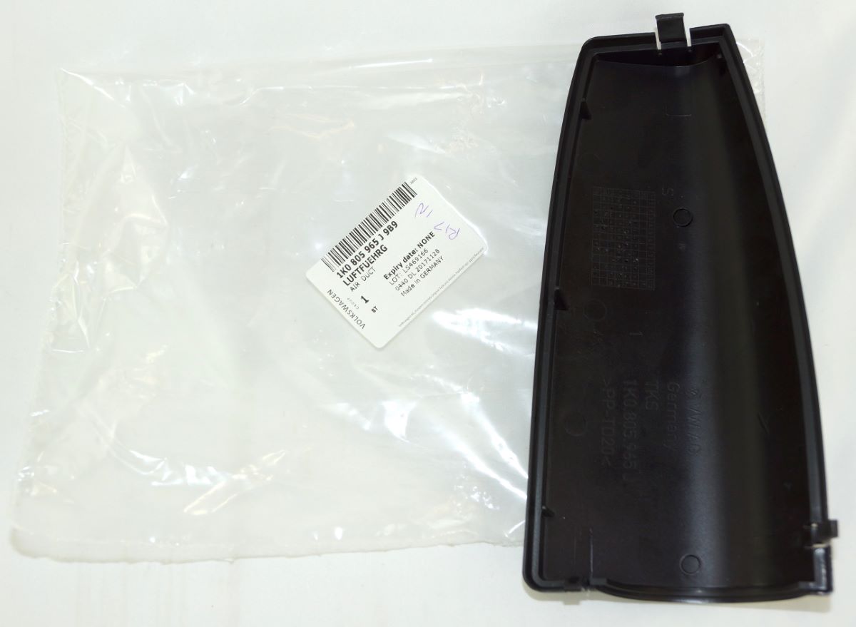 Genuine OEM Volkswagen 1K0805965J9B9 Engine Air Inlet Duct Cover Upper ...
