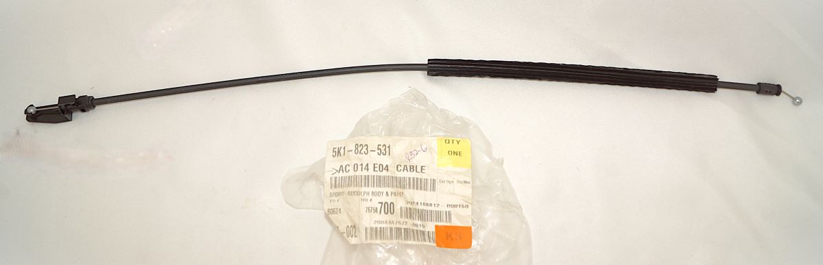 Genuine OEM Volkswagen 5K1823531 VW Front Hood Release Cable ...