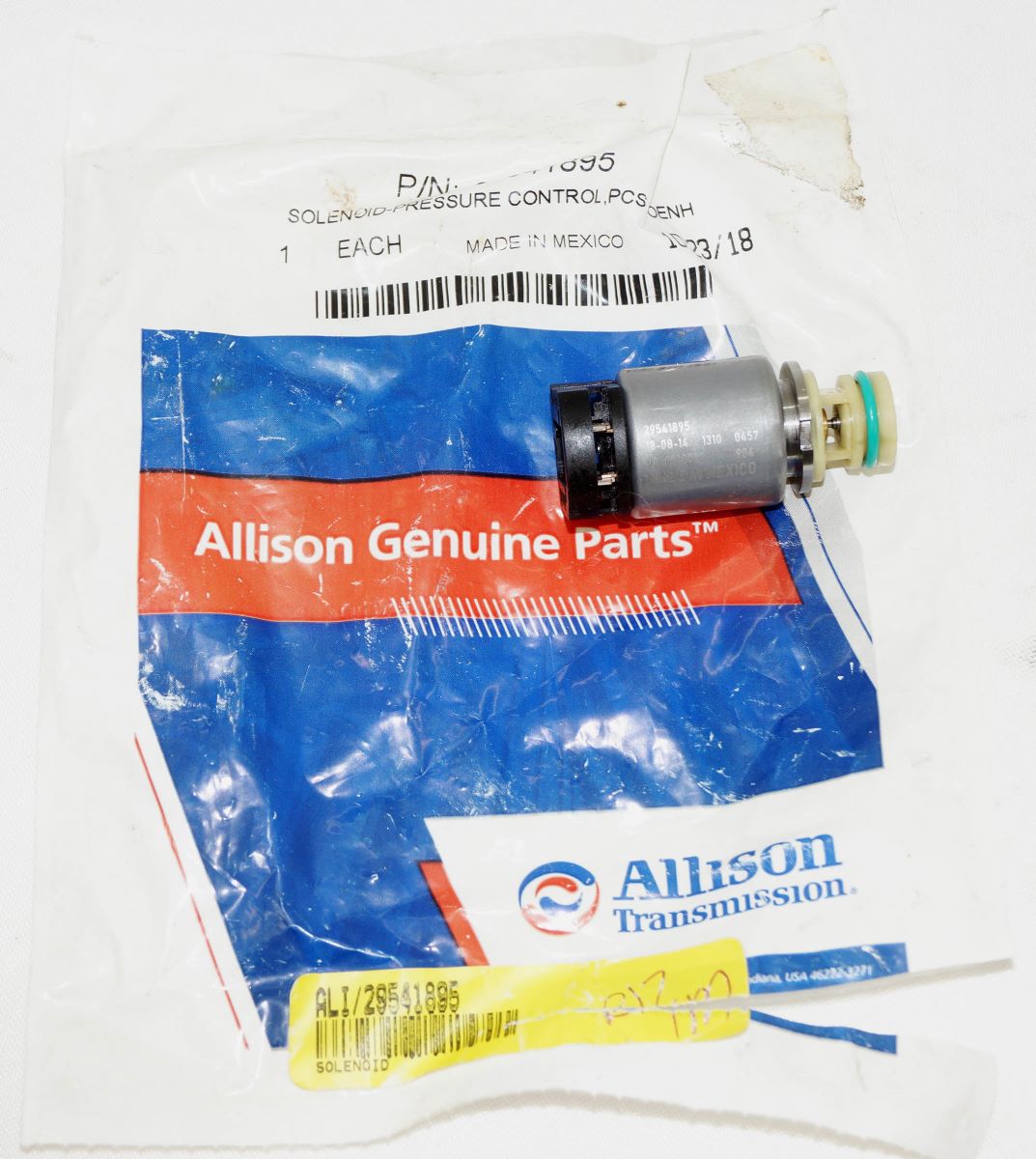 Allison Auto Trans Pressure Control Solenoid 29541895 - OverStockDirect